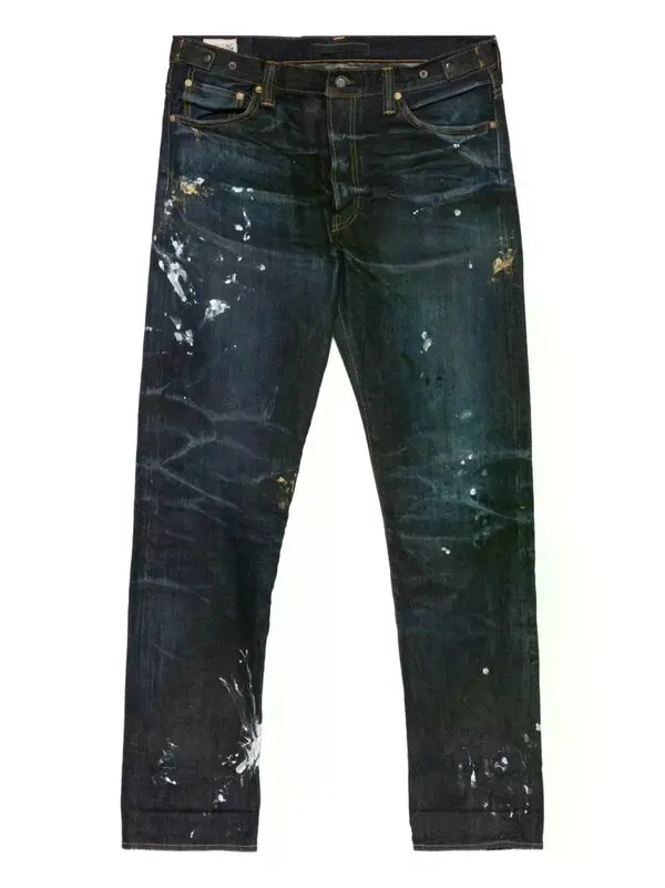 Mastercraft Union Edo Paint-splatter Jeans