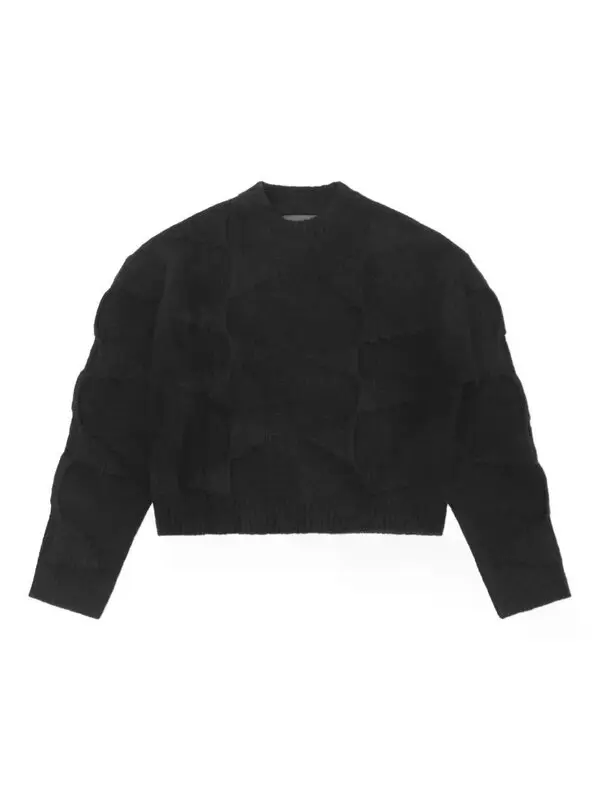 HELIOT EMIL Spiral-knit Sweater - Black