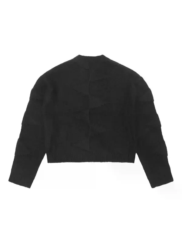 HELIOT EMIL Spiral-knit Sweater - Black