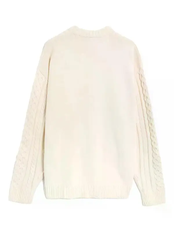 Carhartt Work In Progress Cable-knit Sweater - White