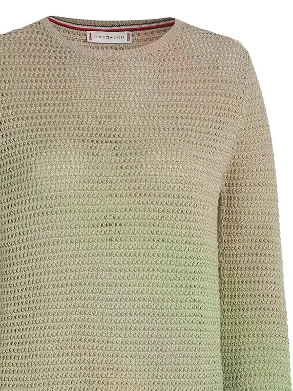 Tommy Hilfiger Crew-neck Waffle-knit Sweater