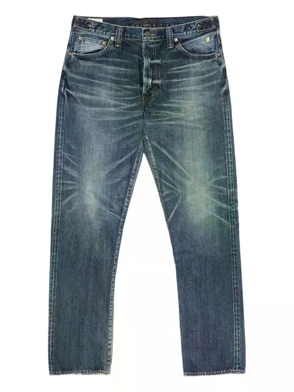 Mastercraft Union Faded Button-fly Jeans