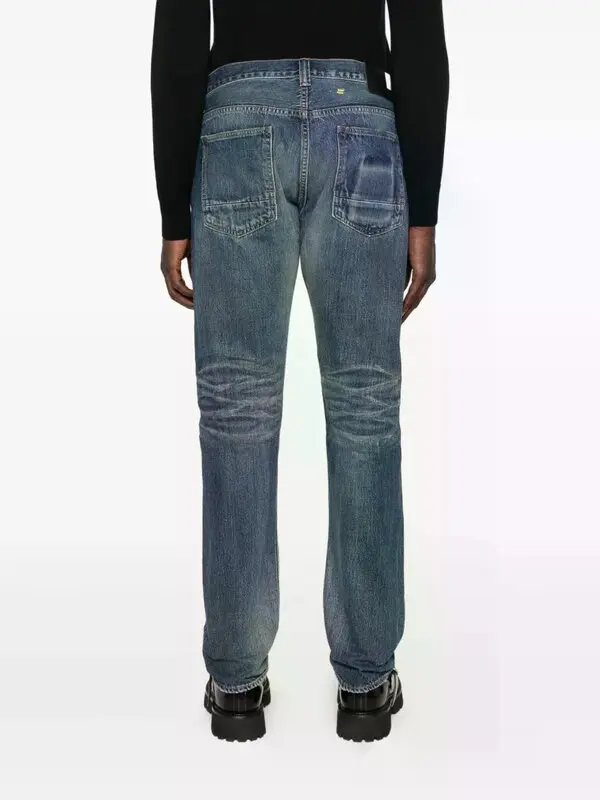 Mastercraft Union Faded Button-fly Jeans