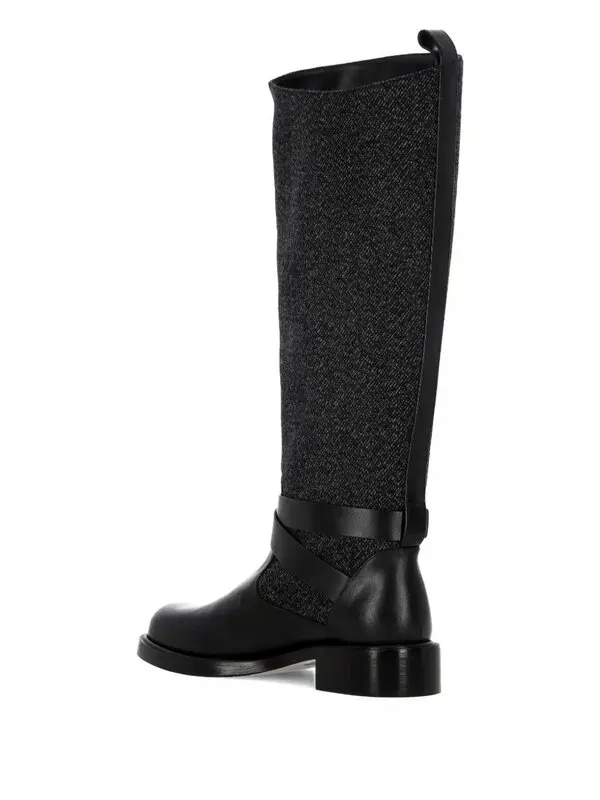 STUART WEITZMAN Buckle-detail Knee High Boots