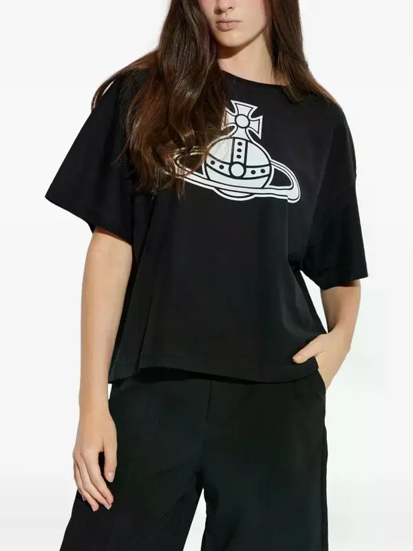 VIVIENNE WESTWOOD Orb-logo T-shirt