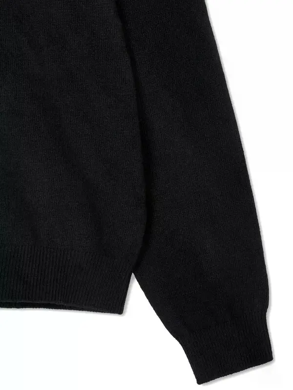 STUDIO TOMBOY Long-sleeve Polo Shirt - Black