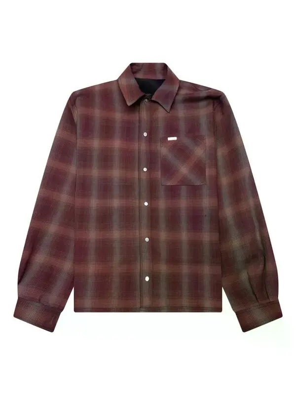 REPRESENT Reversible Check Shirt