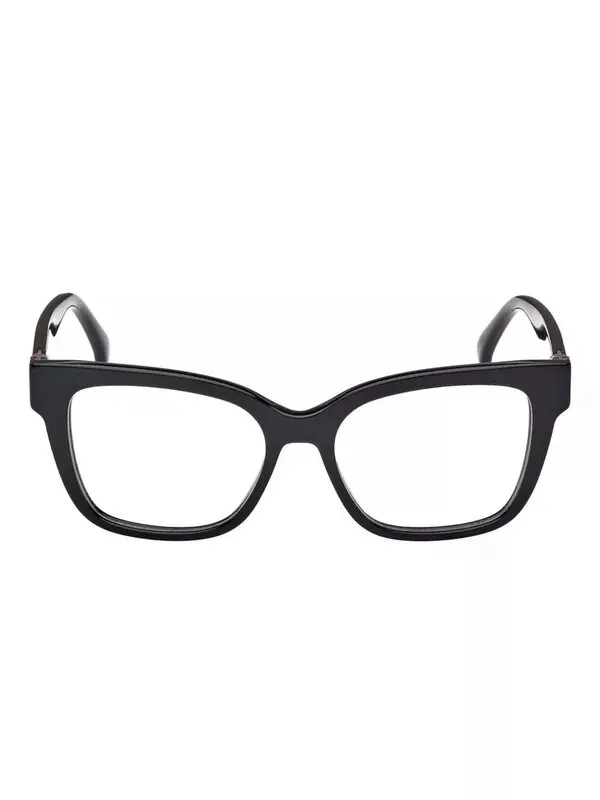 Max Mara Square Frame Eyeglasses - Black