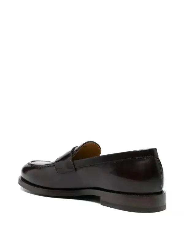HENDERSON BARACCO Leather Penny Loafers