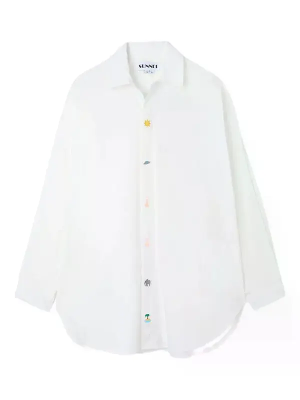Sunnei Mega Embroidered Shirt
