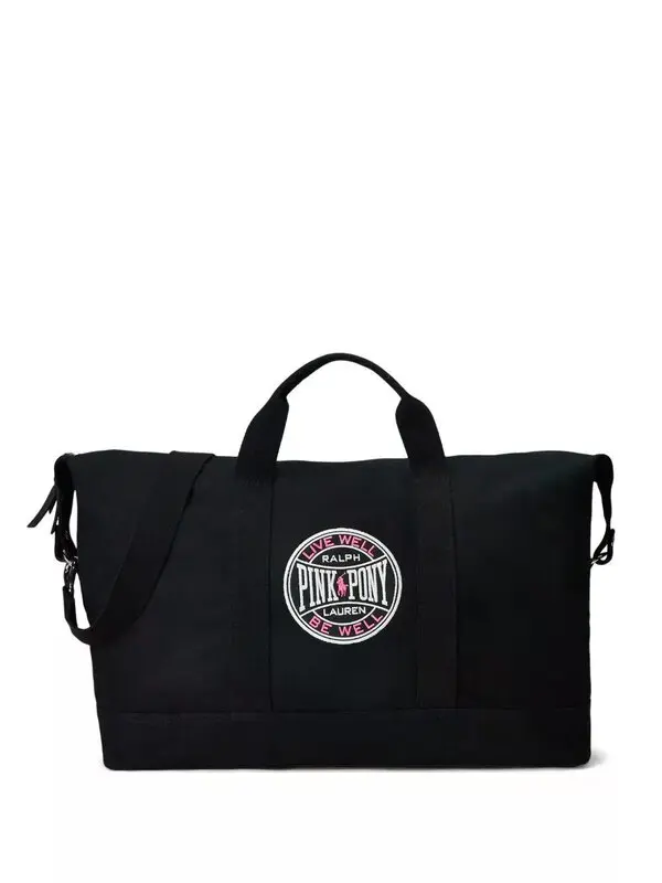 Polo Ralph Lauren Logo-patch Duffle Bag - Black