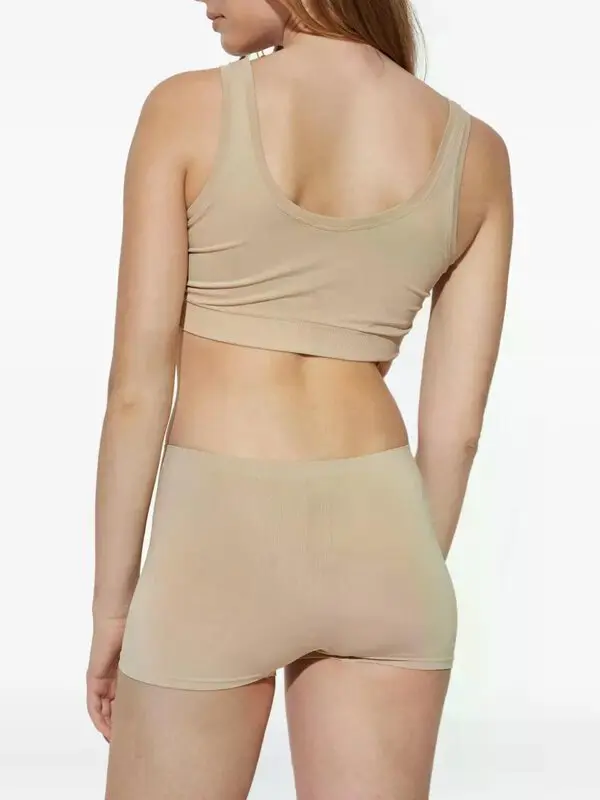 Hanro Touch Feeling Crop Top - Neutrals