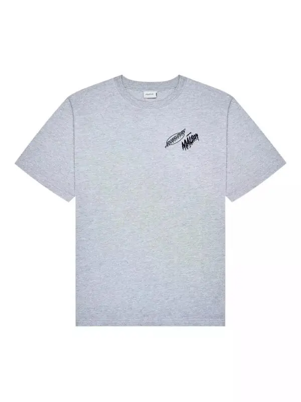 MALBON Graphic-print T-shirt - Grey