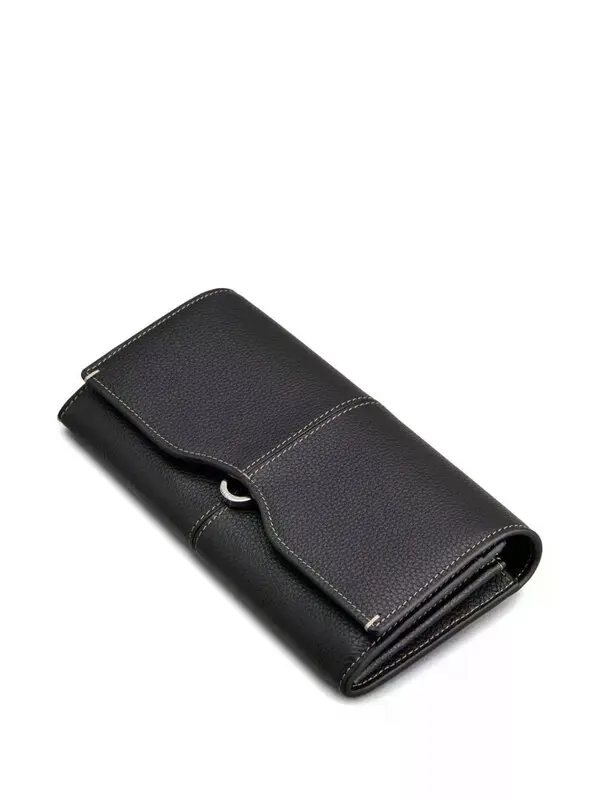 TOD'S Leather Stitched Wallet