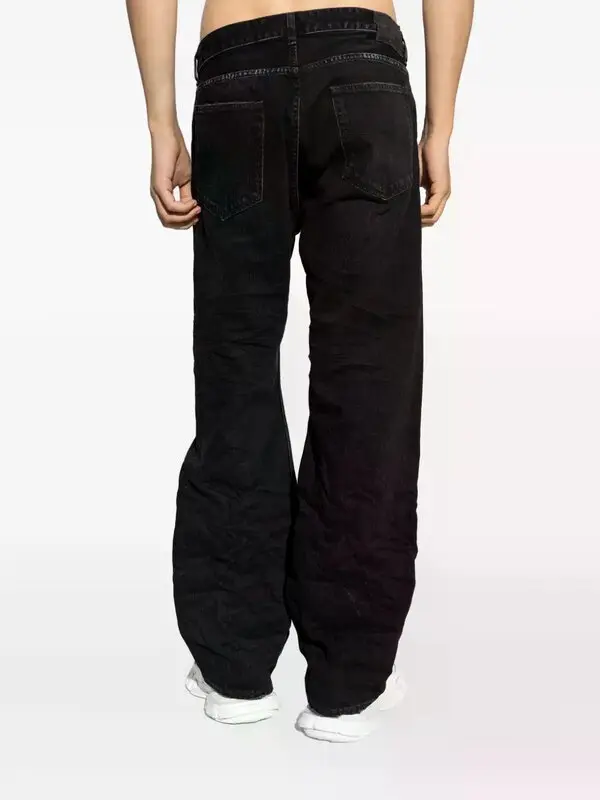 Balenciaga Washed Buttoned Jeans