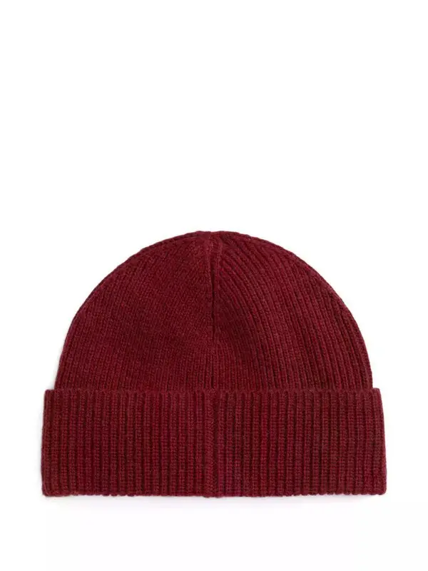 Polo Ralph Lauren Ribbed-knit Beanie Hat - Red