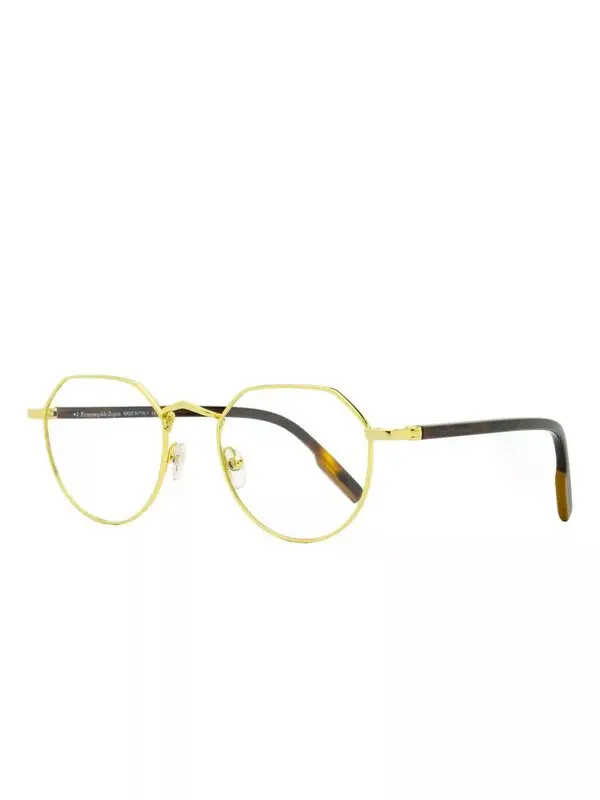 Zegna Geometric Lens Glasses