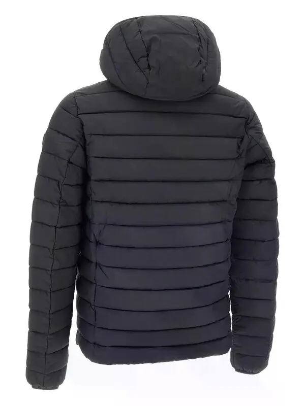 SAVE THE DUCK Hooded Padded Jacket - Black