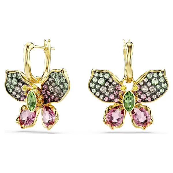 SWAROVSKI Idyllia Flower Drop Earrings - Multicolored