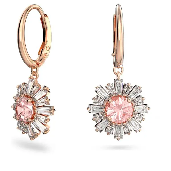 SWAROVSKI Idyllia Drop Earrings - Pink