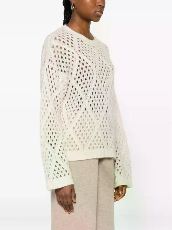 PUROTATTO Open-knit Sweater