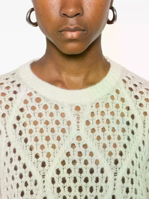 PUROTATTO Open-knit Sweater
