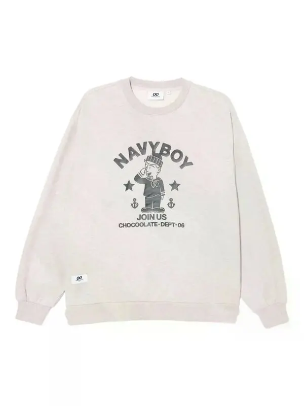 CHOCOOLATE Graphic-print Sweatshirt - Bg2