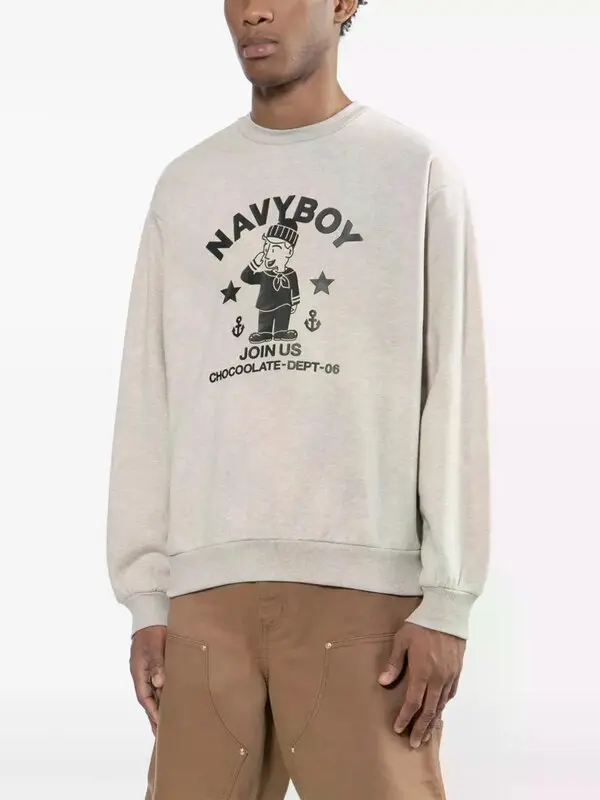 CHOCOOLATE Graphic-print Sweatshirt