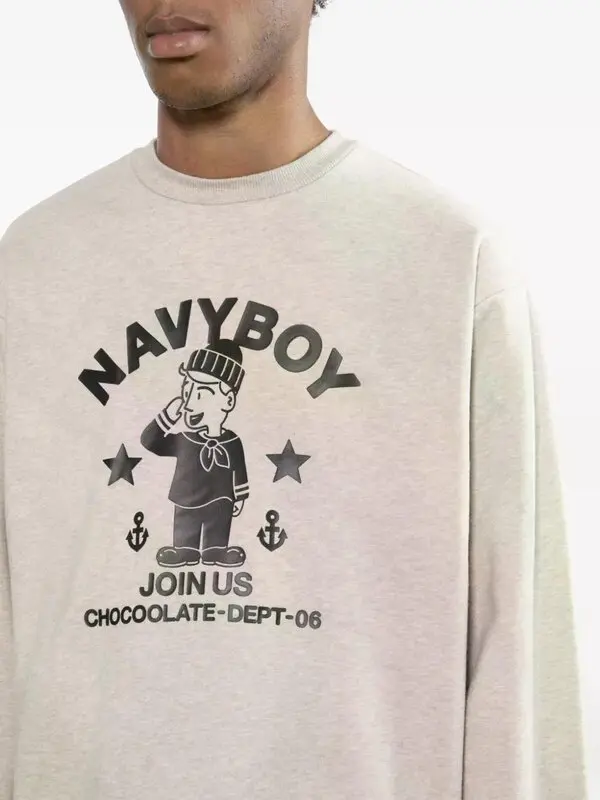 CHOCOOLATE Graphic-print Sweatshirt