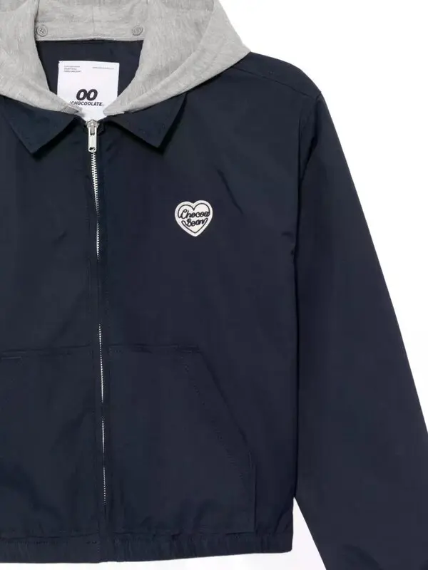 CHOCOOLATE Logo-embroidered Jacket - Blue