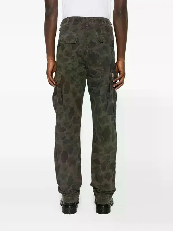 Carhartt Work In Progress Duck Cargo Trousers - Green