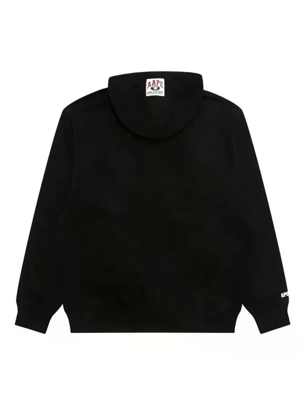 AAPE BY *A BATHING APE Appliqué Zip-up Hoodie