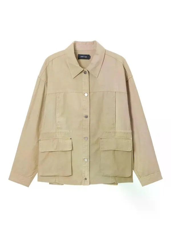 TOUT A COUP Double-pocket Utility Jacket
