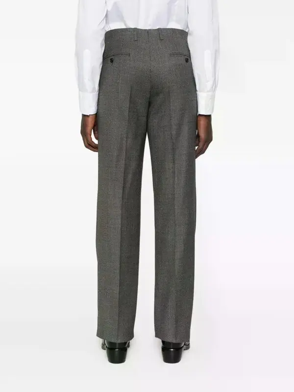 LARDINI Pressed-crease Trousers