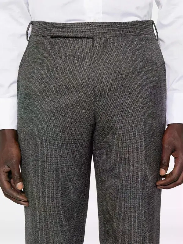 LARDINI Pressed-crease Trousers