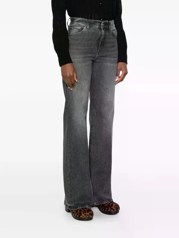 DONDUP Flared Jeans - Black