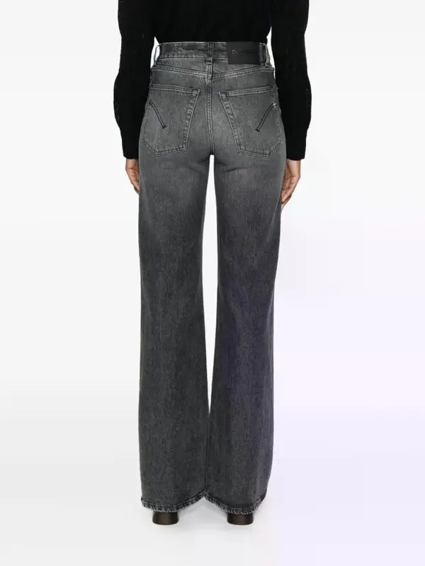 DONDUP Flared Jeans - Black