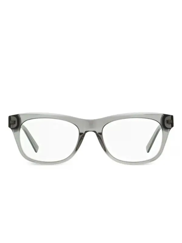 Zegna Rectangle Eyeglasses - Grey