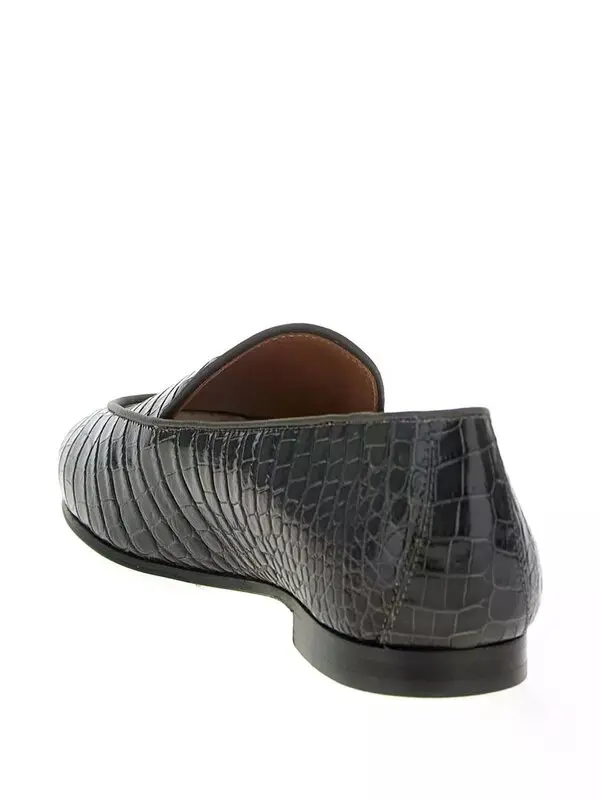 AQUAZZURA Guanto Leather Loafers