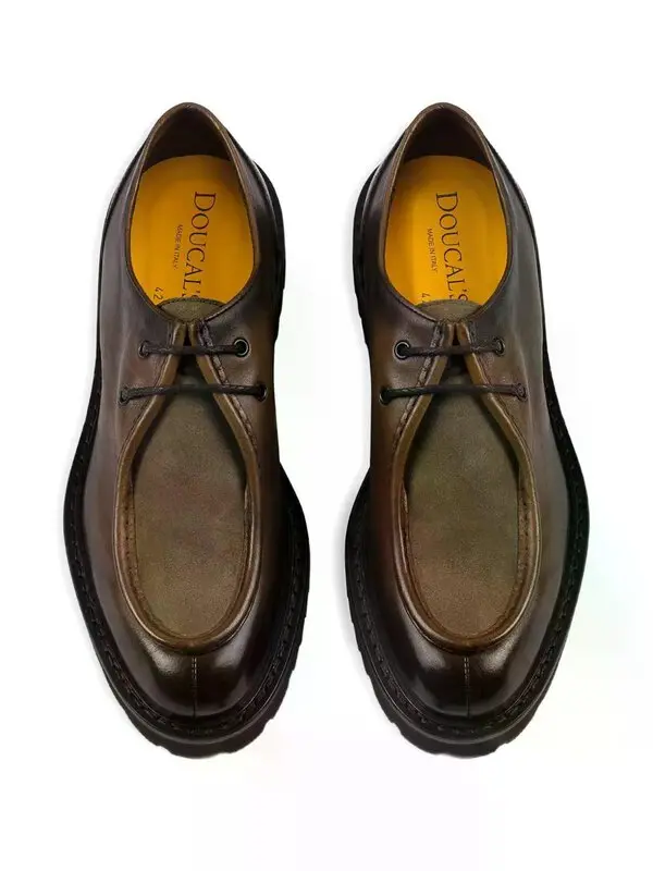 DOUCAL'S Leather Lace-up Shoes