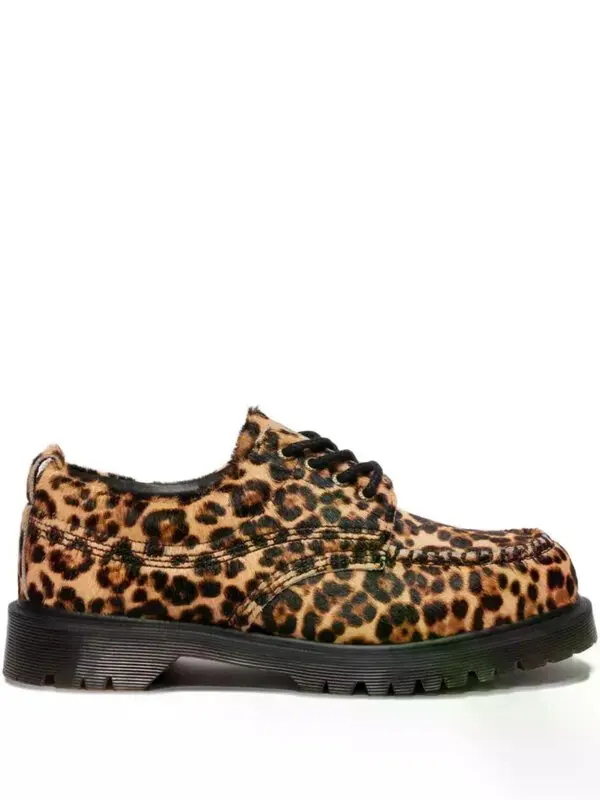 Dr. Martens Leopard Print Loafers