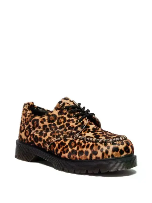 Dr. Martens Leopard Print Loafers