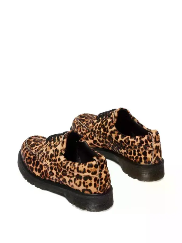 Dr. Martens Leopard Print Loafers
