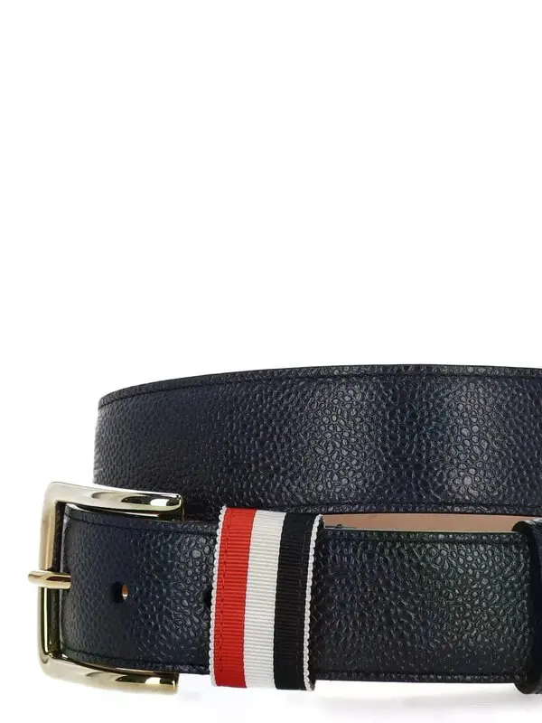 Thom Browne Striped Buckle Belt