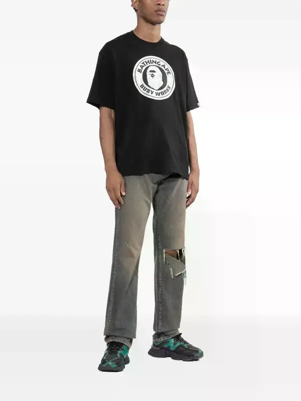A BATHING APE Logo-printed T-shirt