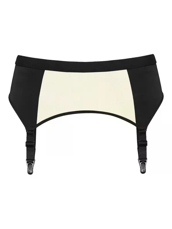 MAISON CLOSE Pure Tentation Garter Belt - Black