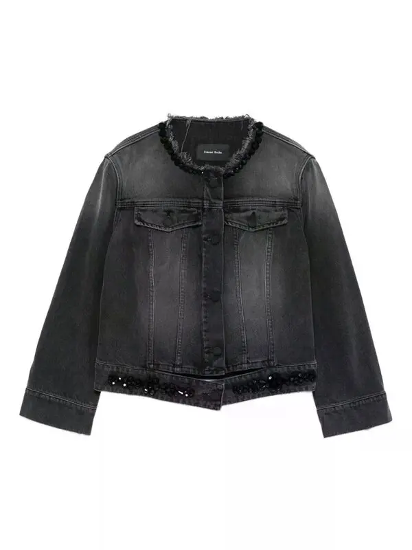 Simone Rocha Distressed Beaded Jacket