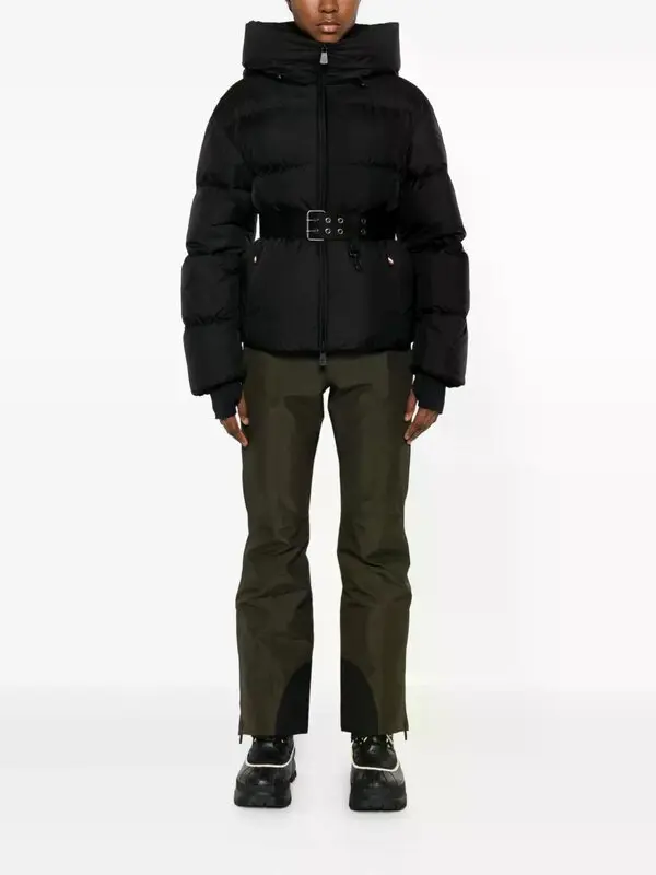 Moncler Belted Hooded Jacket