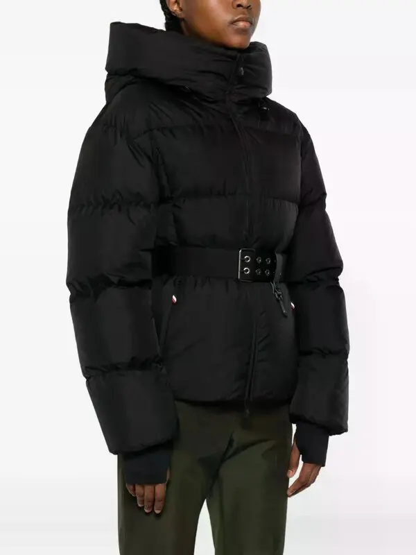 Moncler Belted Hooded Jacket