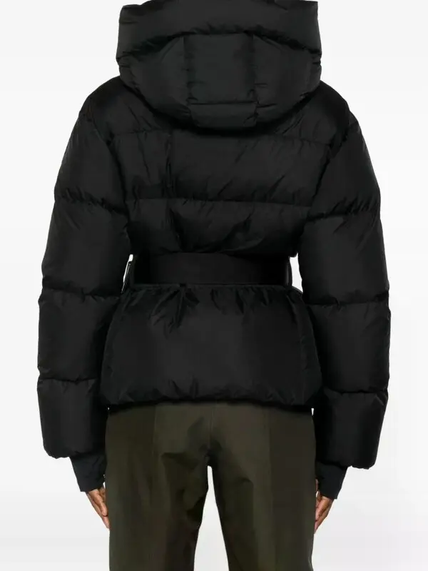 Moncler Belted Hooded Jacket
